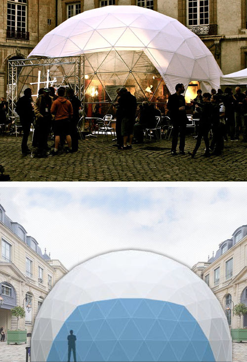 Dômes Europe France Location de structures géodésiques pour l'évènementiel