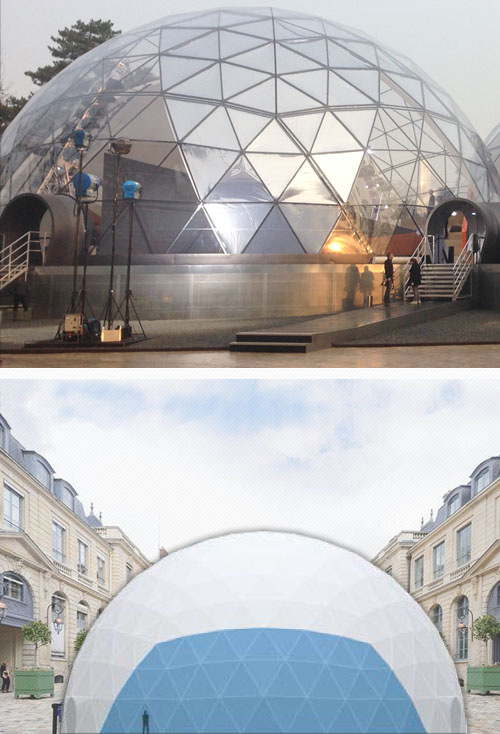 Dômes Europe France Location de structures géodésiques pour l'évènementiel