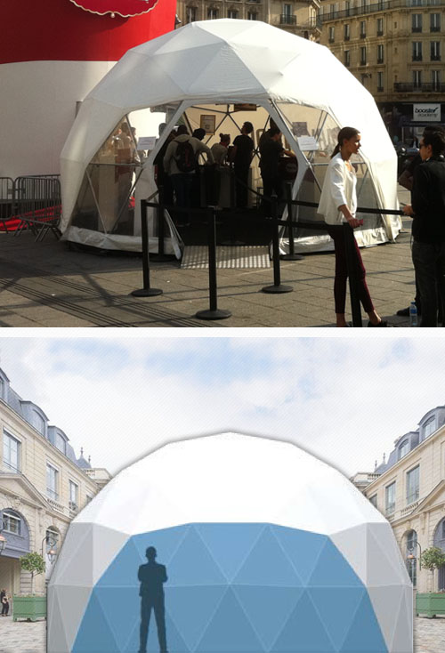 Dômes Europe France Location de structures géodésiques pour l'évènementiel