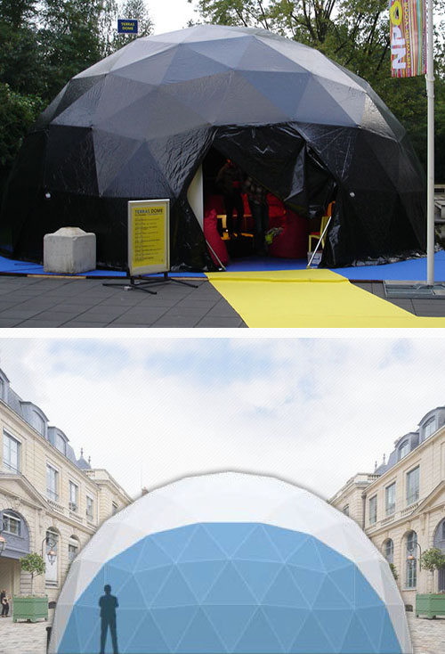 Dômes Europe France Location de structures géodésiques pour l'évènementiel